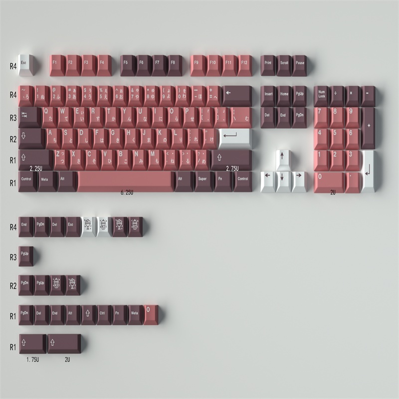 🎉Fast shipping🎉130 Keys PBT GMK Bingsu Keycap Cherry Profile DYE-SUB Personalized Keycaps For ...
