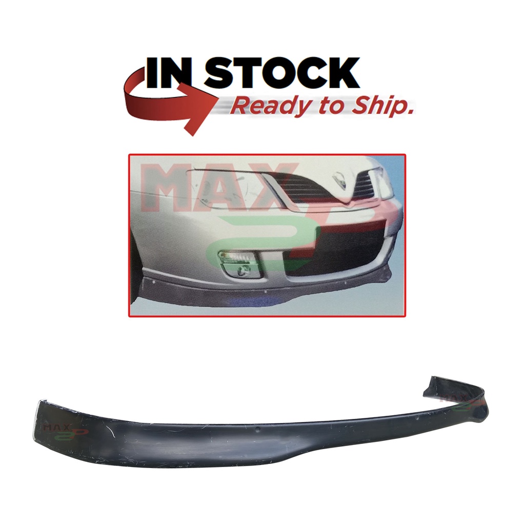 Proton Waja Front Skirt Bumper Sporty Style Lower Lip Spoiler ...