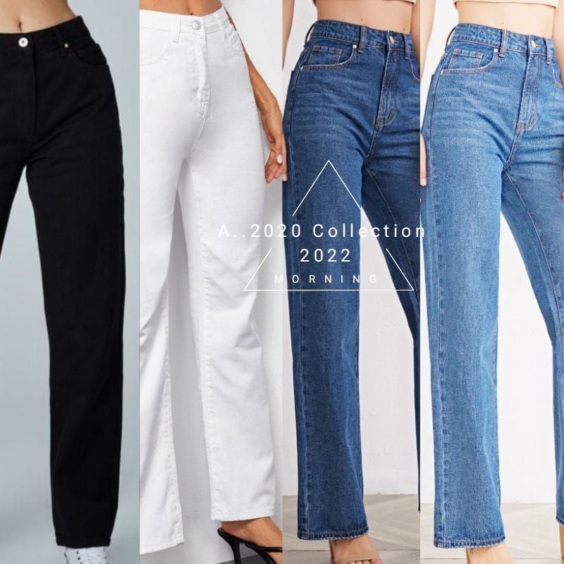 Lose Wide Long plazu Jeans pant For Women Ready Stock | Shopee Malaysia