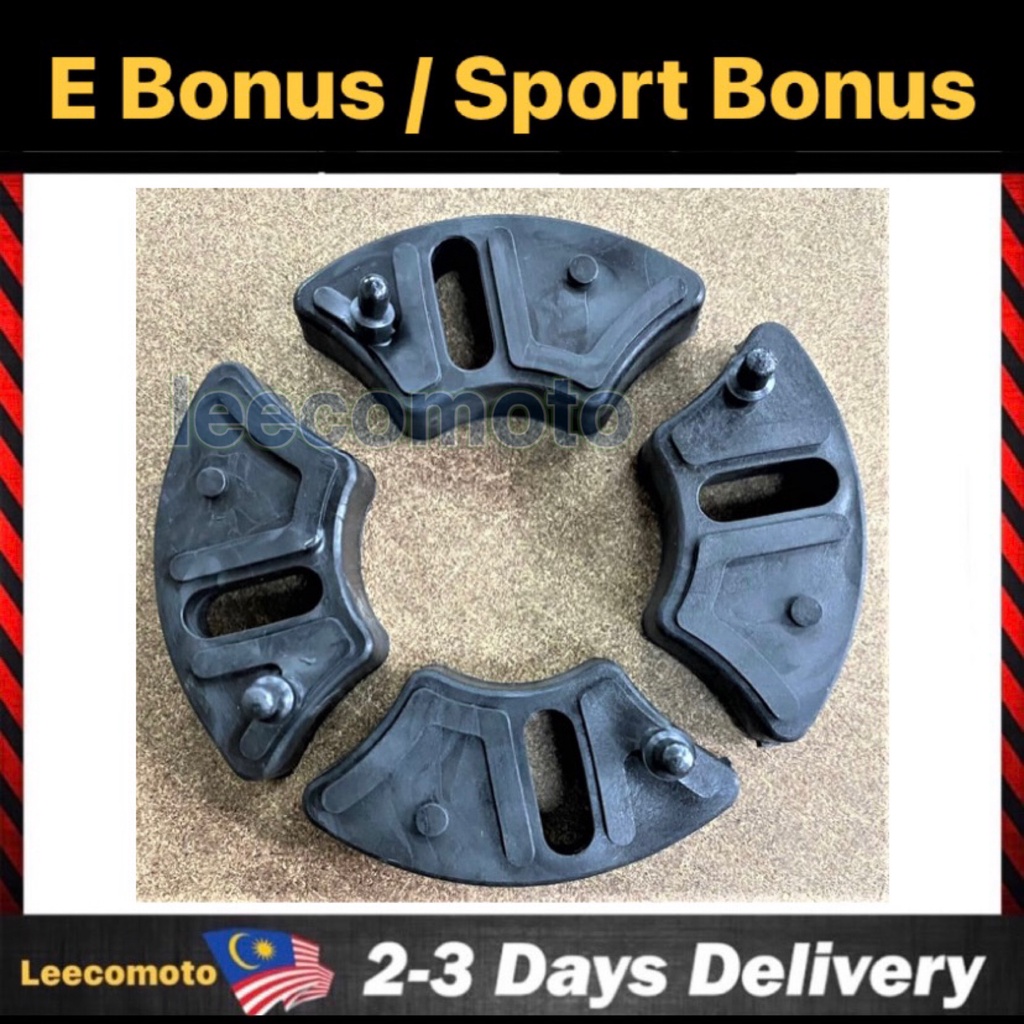 SYM SPORT BONUS / E-BONUS Hub Rubber Damper Set Hub Getah BUYUNG BUYONG ...