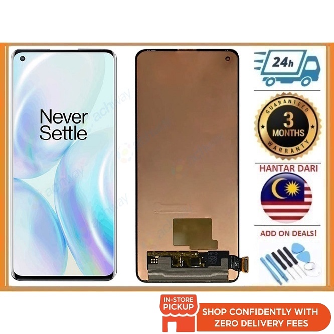 BSS Compatible For Oneplus 8T 9R / Realme X7 Pro Lcd + Touch Screen ...