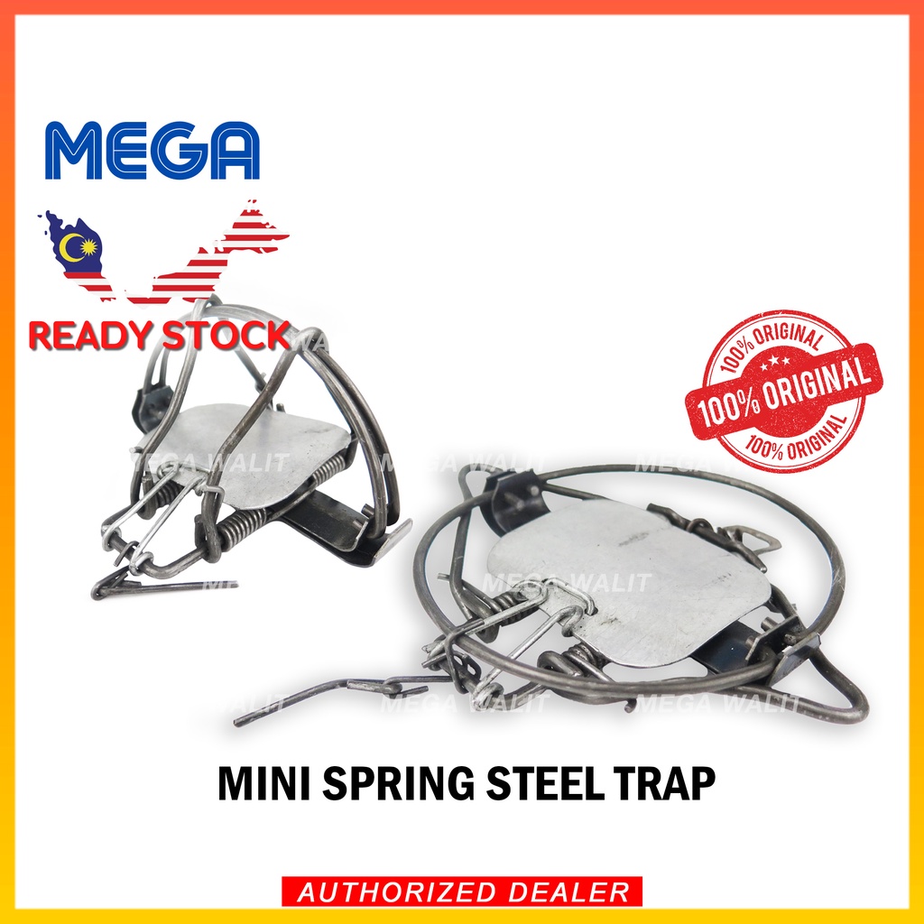 Mini Spring Steel Trap - 11CM / 13CM / 15CM / 18CM / 20CM | Shopee Malaysia