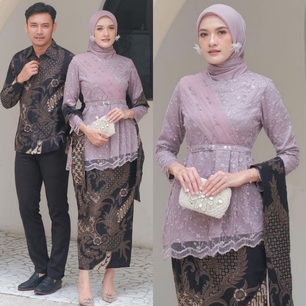 KEMEJA New SERIES ADA JUMBO - COUPLE Tille SET MODERN KEBAYA ZAVINA ...