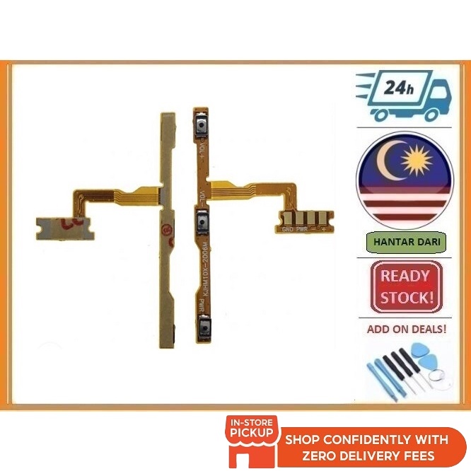 BSS Compatible For REDMI NOTE 9 POWER ON OFF VOLUME SWITCH RIBBON FLEX CABLE RIBBON BUTTON TEPI ...