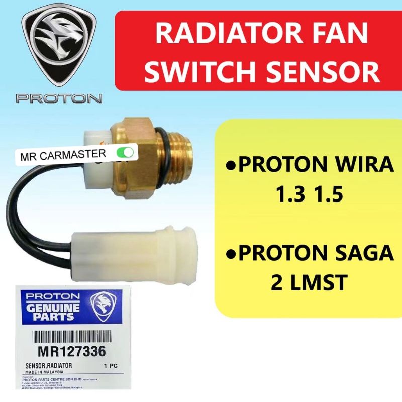 ORIGINAL PROTON RADIATOR THERMO FAN SWITCH SENSOR (2 PIN) - PROTON WIRA ...