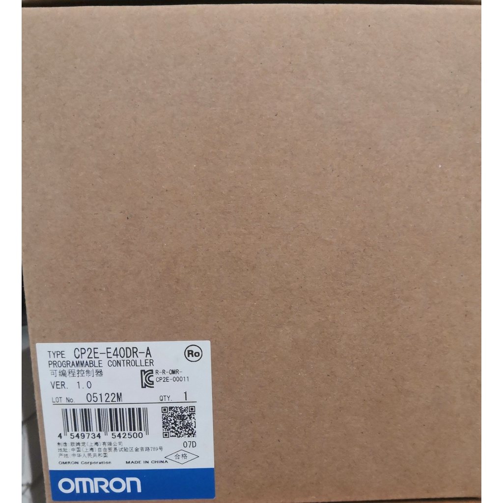 OMRON CP2E-E40DR-A Programmable Logic Controller (PLC) | Shopee Malaysia