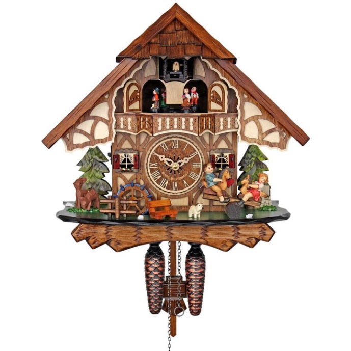 Cuckoo Engstler 4916 MT Kucksuhr wall clock 34 cm (mechanical) Made in ...