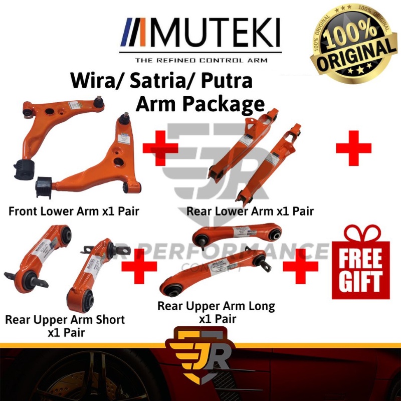 Muteki Lower Arm / Stabilizer Link / Stabilizer Bush Muteki Wira Muteki ...