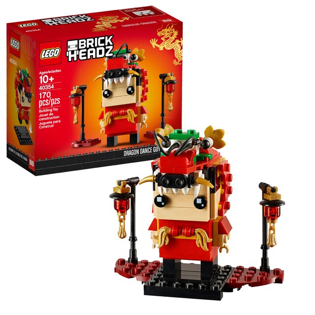 [BricksInBoots] LEGO Brickheadz CNY Dragon Dance Guy (40354)(Retired ...
