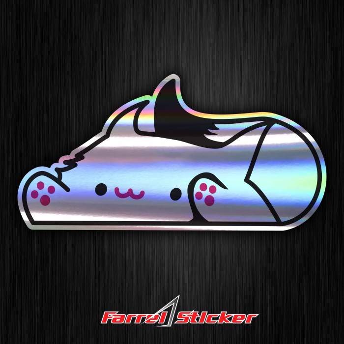 Bongo Sticker bongo Hologram CAT Sticker | Shopee Malaysia