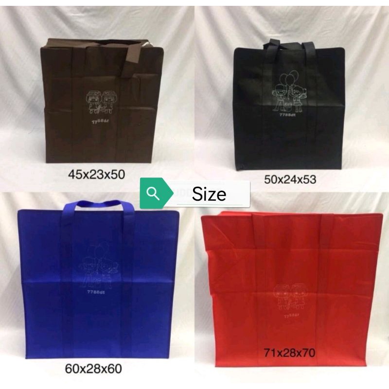 Beg Guni Besar Beg Kampung Murah Laundry Bag Berzip Jenis Lebar Dan ...