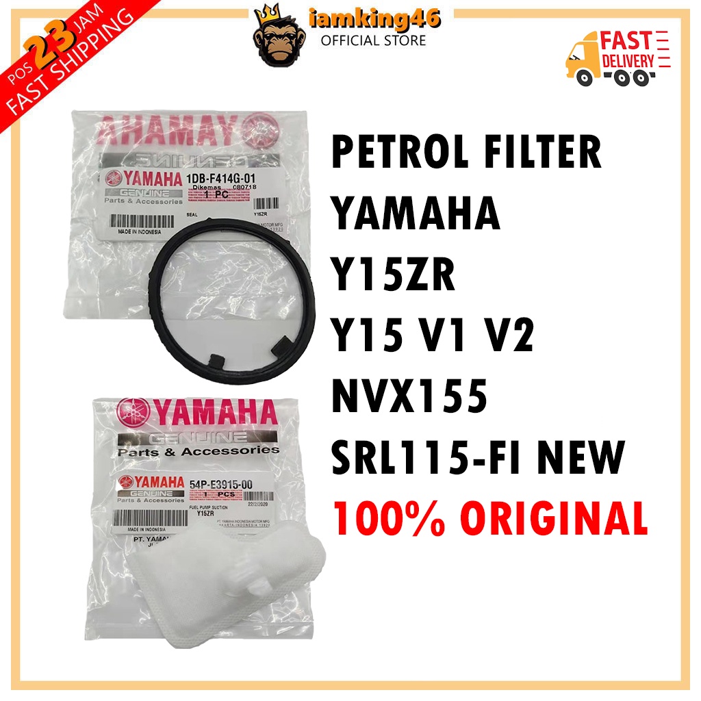 YAMAHA PETROL FILTER FOR Y15ZR Y15 YSUKU V1 V2 NVX155 SRL115-FI NEW ...
