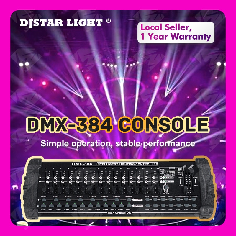 Ready stock in KL!Professional Stage Console DMX 384 Controller For Led ...