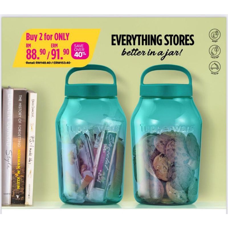 Tupperware Universal Jar 3L | Shopee Malaysia