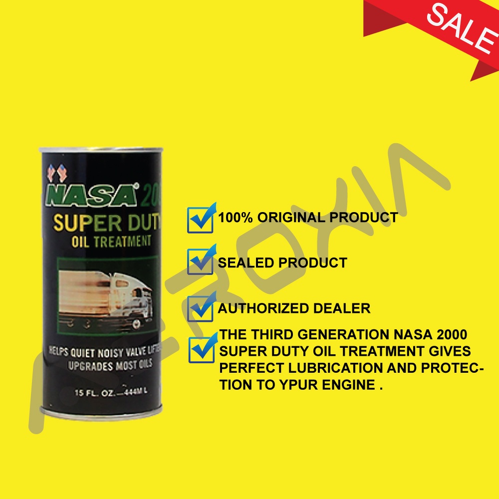 NASA 2000 SUPER DUTY OIL TREATMENT 444ML | Shopee Malaysia
