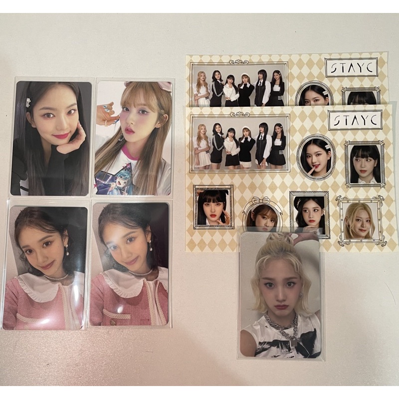 STAYC JAPAN ALBUM PHOTOCARD POPPY BUSHIYA HMV UMS | Shopee Malaysia