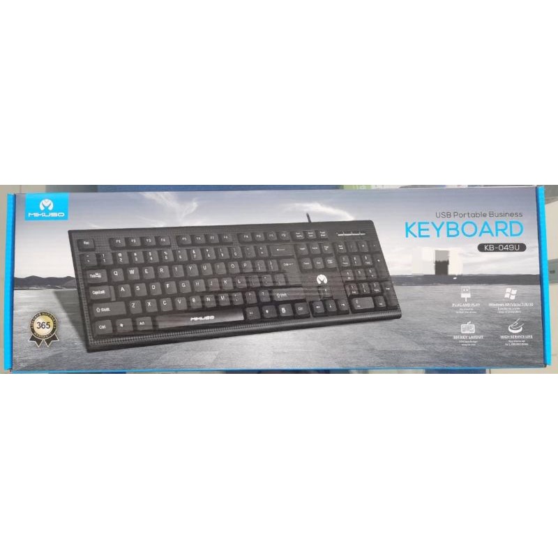 Mikuso KB-049U USB Wired Keyboard | Shopee Malaysia