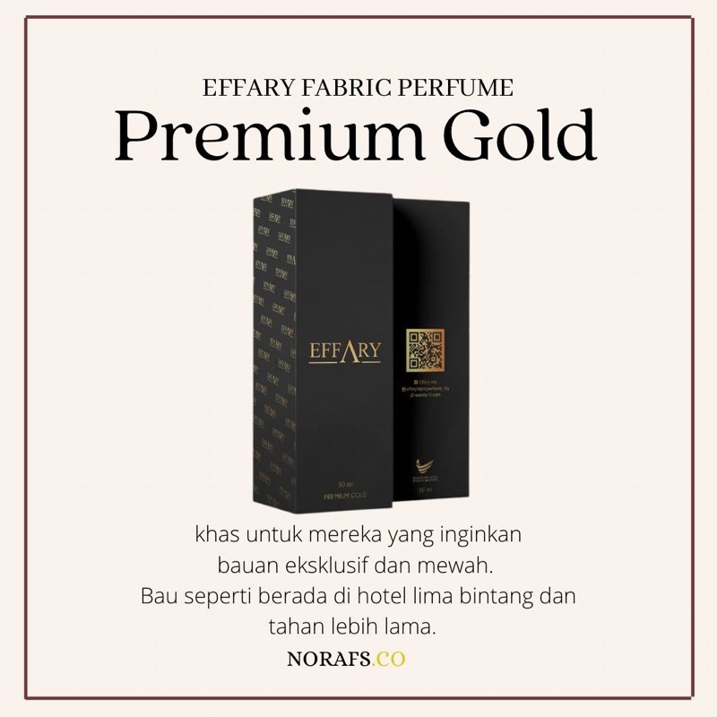 EFFARY FABRIC PERFUME 50ml | PURE PATI 🔥 | Shopee Malaysia