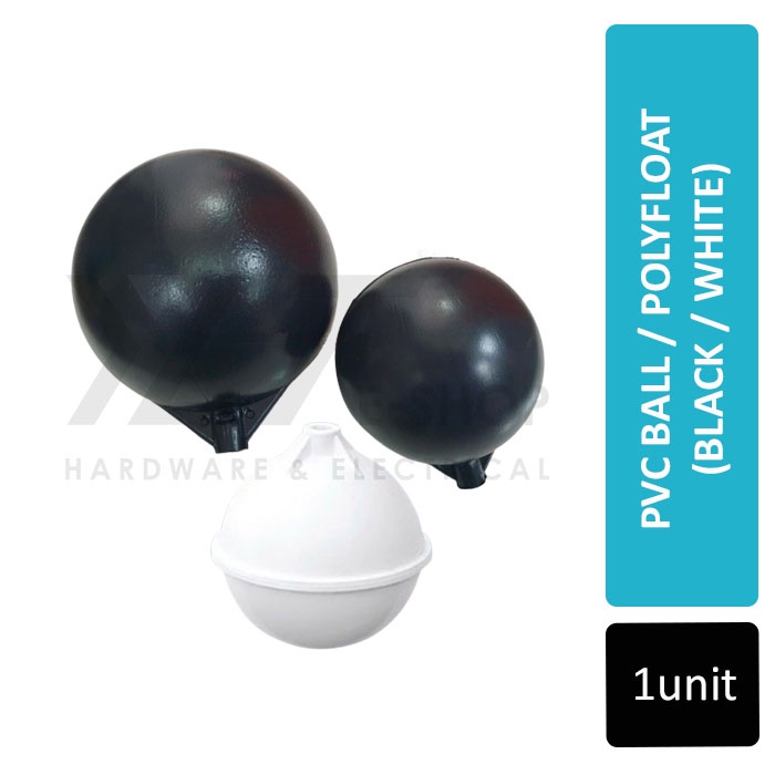 PVC Ball / Poly Float Ball (Black / White) 水球 | Shopee Malaysia