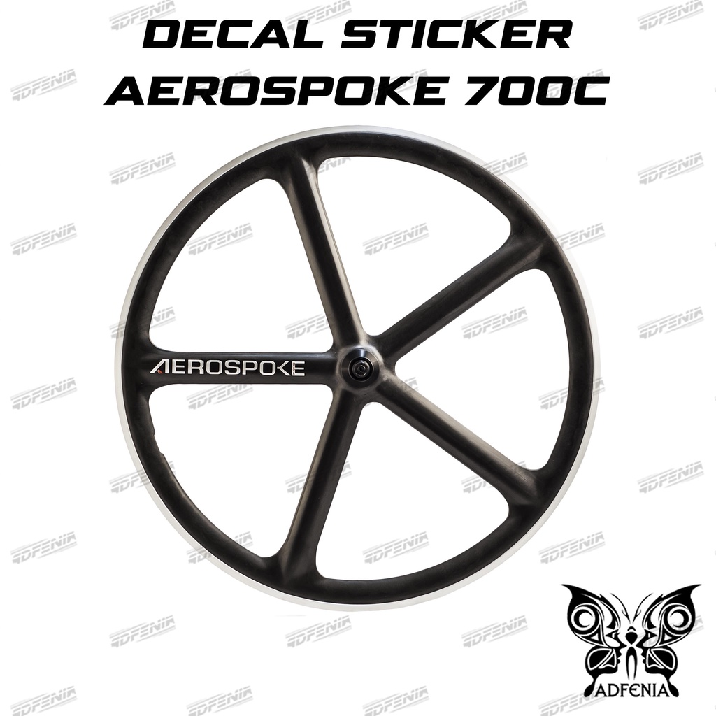 Sticker Decal Rims Aerospoke 700c | Shopee Malaysia