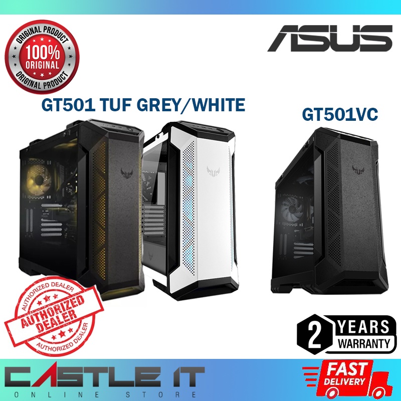 ASUS GT501 TUF EDITION / WHITE EDITION / GT501VC Mid Tower Gaming RGB ...