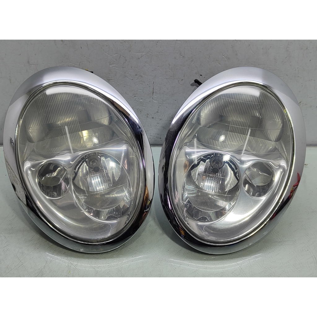 JDM Mini Cooper R50 R52 R53 Front Head Lights Lamps Light Lampu Depan ...