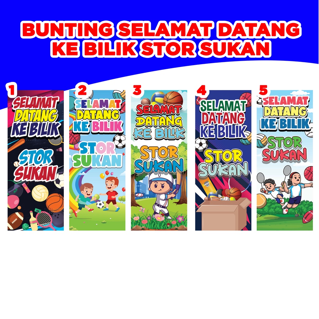 bunting sekolah selamat datang ke bilik stor sukan | Shopee Malaysia bunting sekolah selamat datang ke bilik stor sukan | Shopee Malaysia