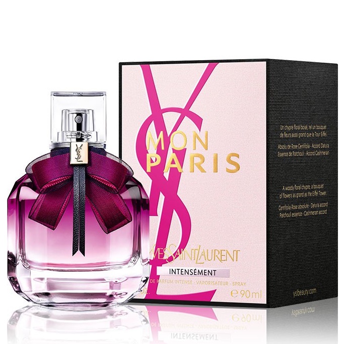YVES SAINT LAURENT - MON PARIS INTENSEMENT EDP INTENSE 90ML | Shopee ...