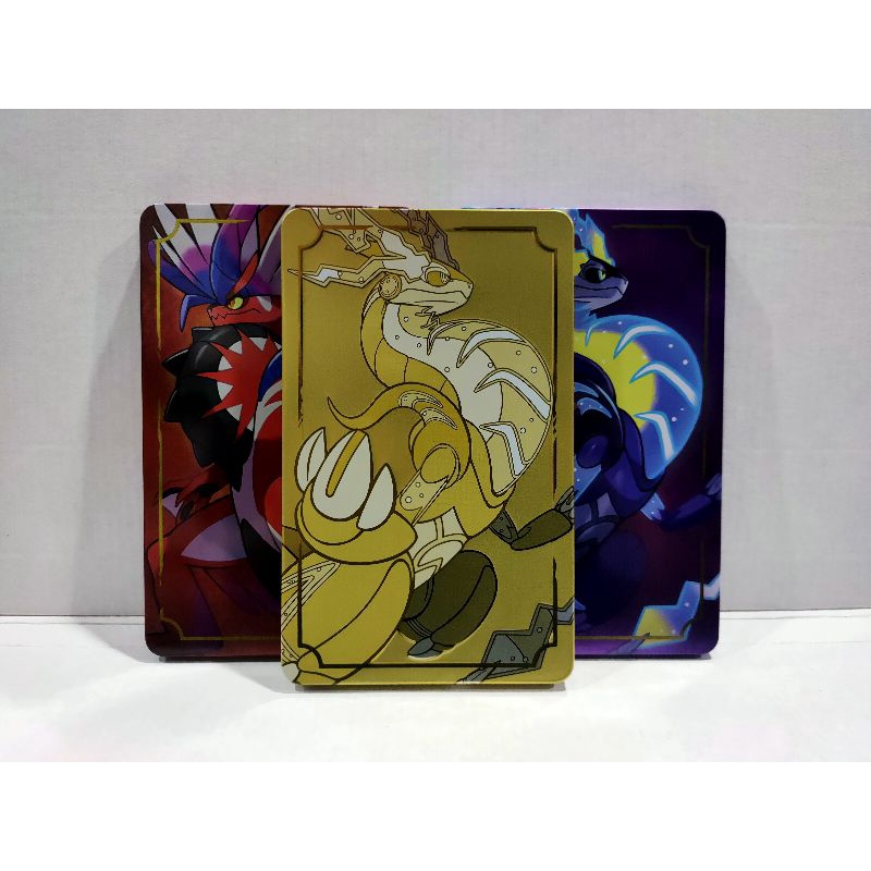 Switch Pokemon Scarlet Steelbook | Pokemon Violet Steelbook | Pokemon ...