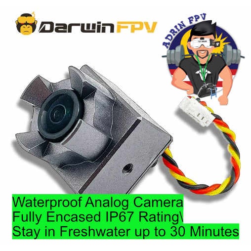DarwinFPV HULK Waterproof Camera for FPV Drone IP67 Rating | Shopee ...