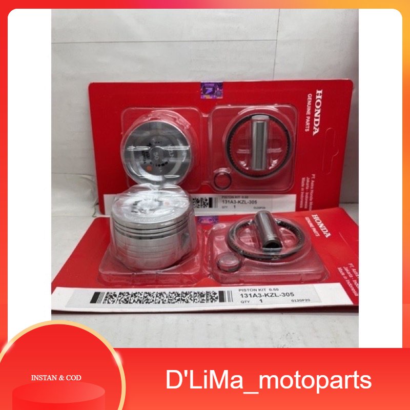 Piston Piston Piston Kit Size 50 Beat, Beat Fi, Spacy Fi, Scoopy Fi/old ...