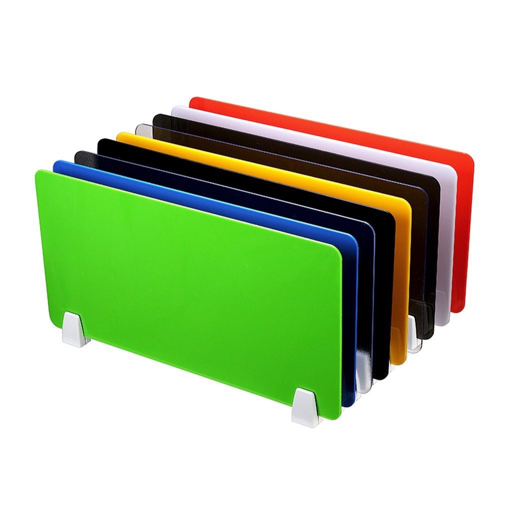 (Acrylic) mica shield, mica partition, mica table partition with clip ...