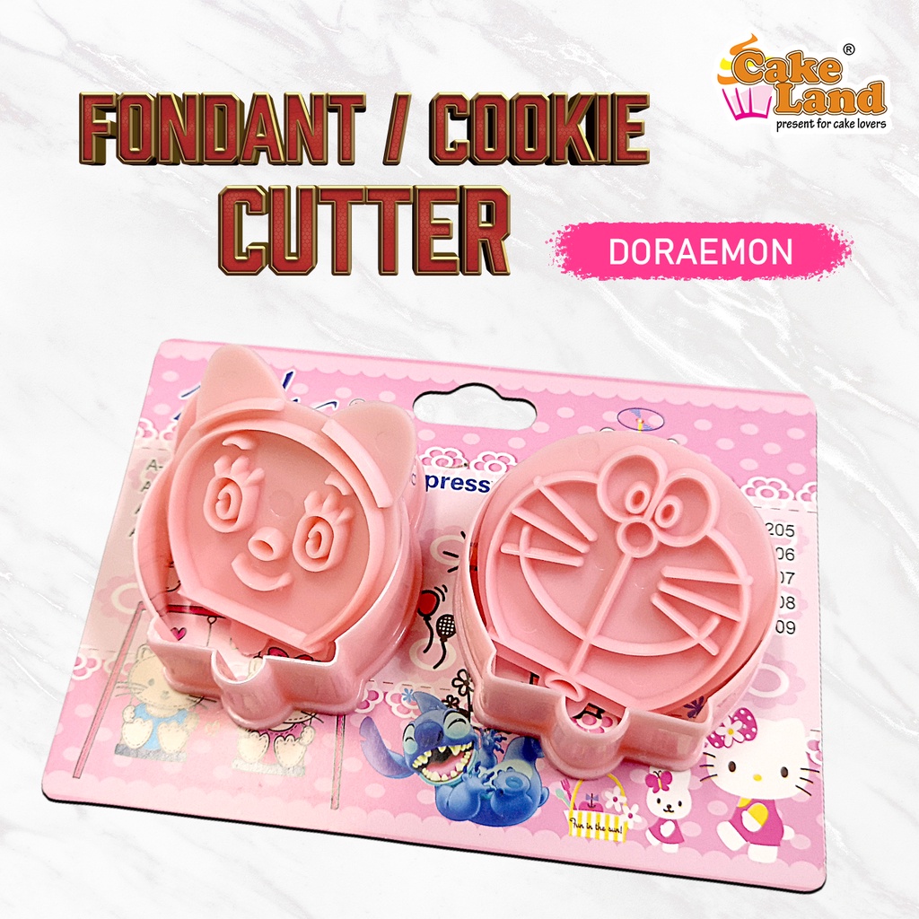 CAKE LAND Fondant Cookie Cutter - Doraemon | Shopee Malaysia