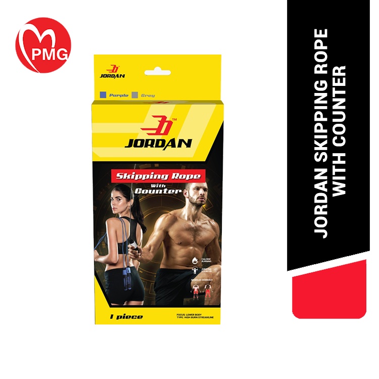 [JORDAN] Skipping Rope With Counter (Purple) | Shopee Malaysia