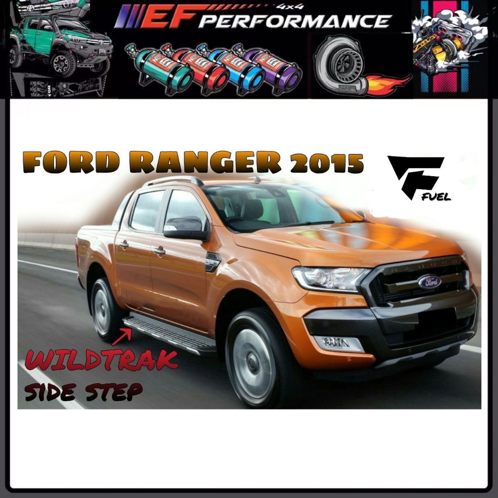 Ford Ranger T6 T7 T8 Raptor Wildtrack OEM Side Step | Shopee Malaysia