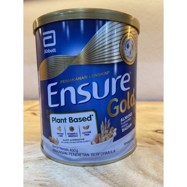 [NEW YEAR CLEARANCE !!!] ABBOTT Ensure Gold Plant Based Almond/ Vanilla ...