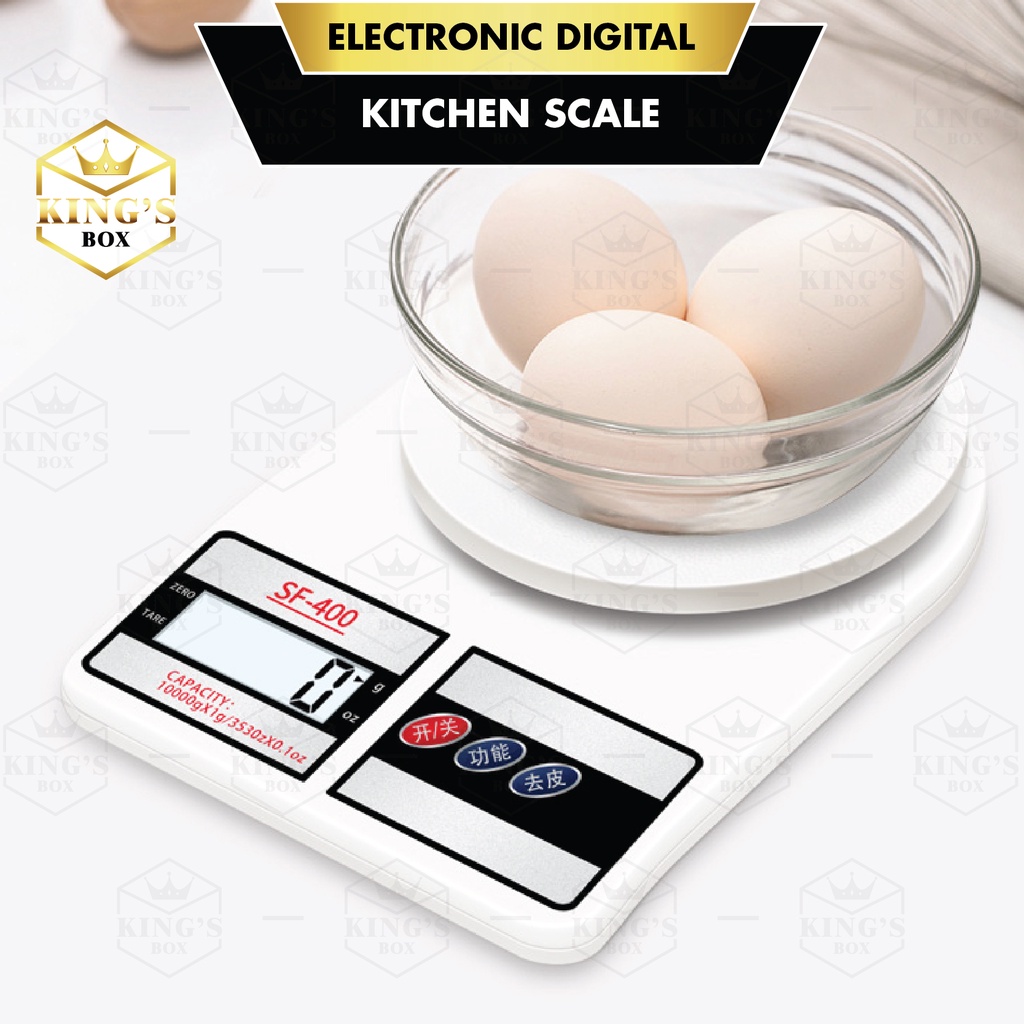 SF-400 Digital LCD Scale High Precision Electronic Kitchen Weighing Scale Food 10kg X 1g ...