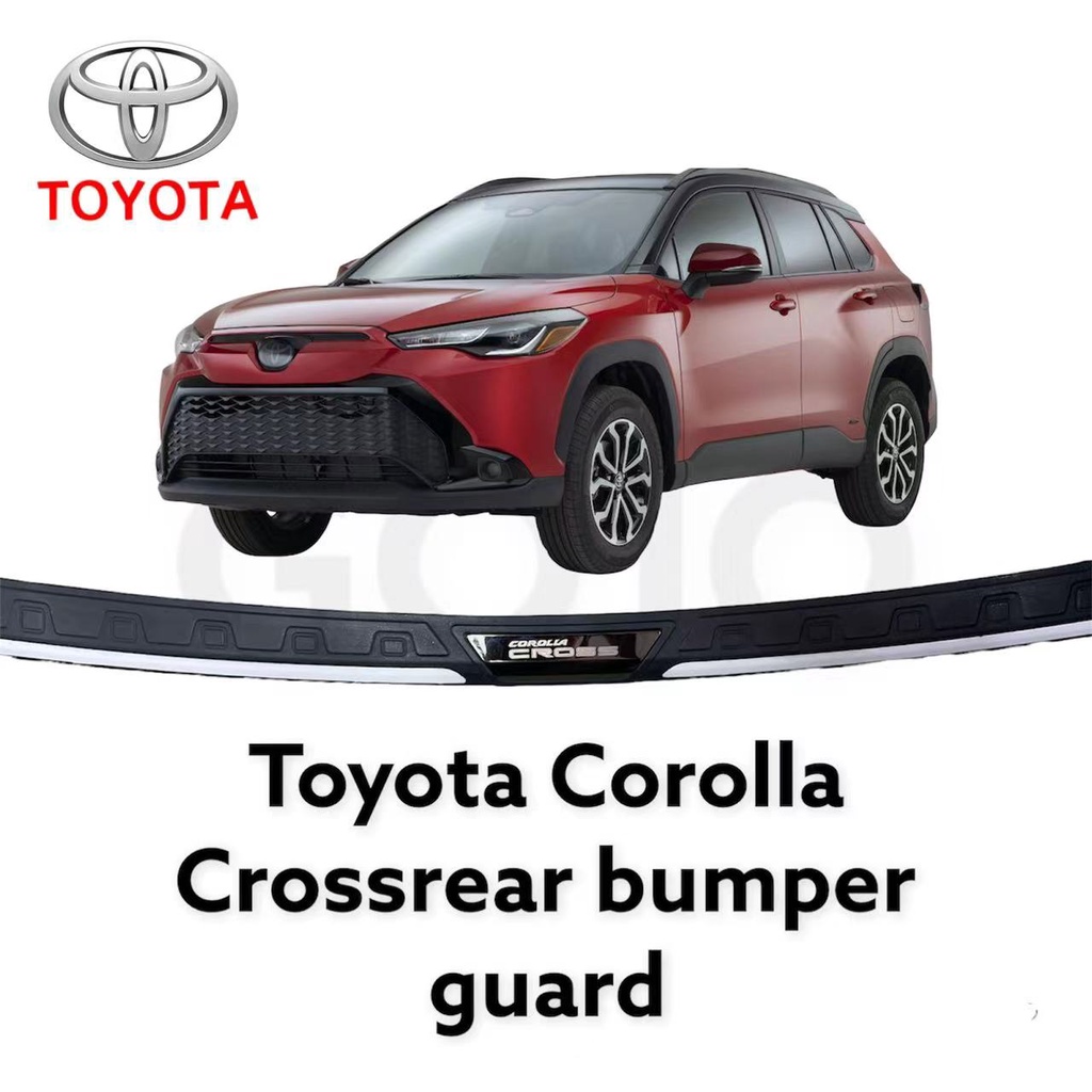 Toyota Corolla Cross Rear Bumper Protector / Rear Bumper Guard | Shopee ...