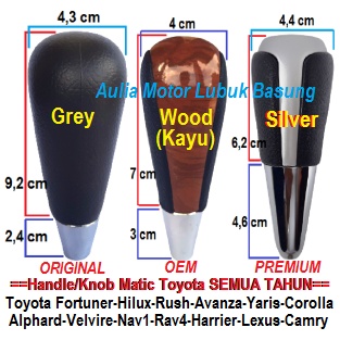Shift Knob Gear Handle Automatic Automatic Toyota Fortuner Hilux Rush ...