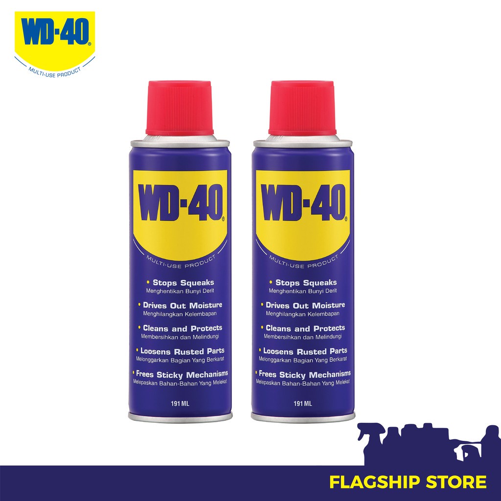 WD-40 Multi-Use Product Multi-Purpose Lubricant Twin Pack 191ml | Shopee Malaysia
