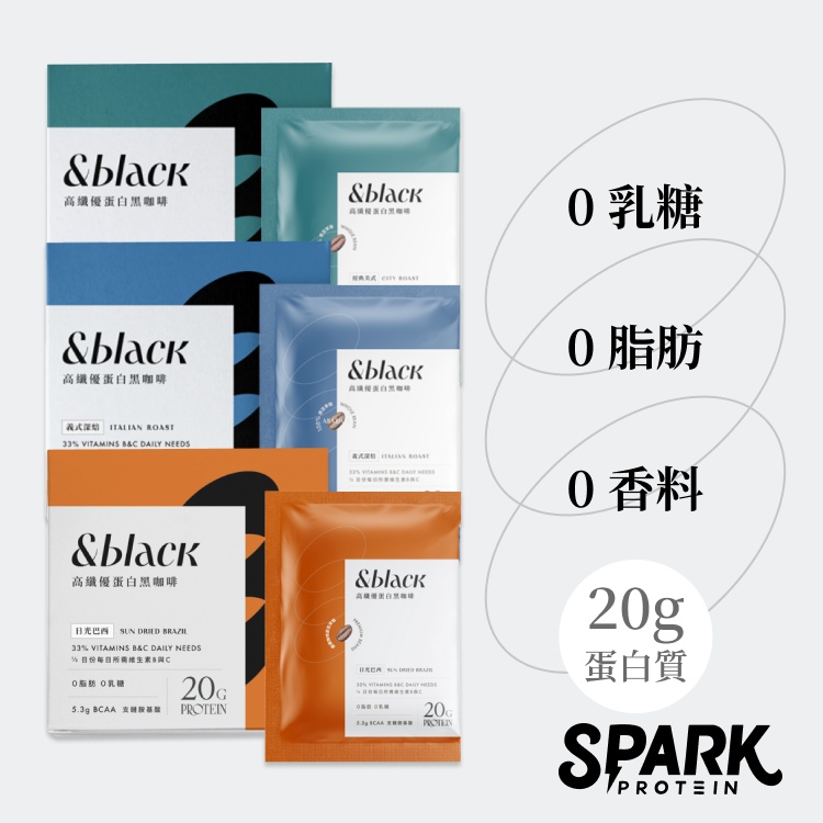 [Spark Protein] & black Excellent Protein Coffee/Special Blended Coffee ...