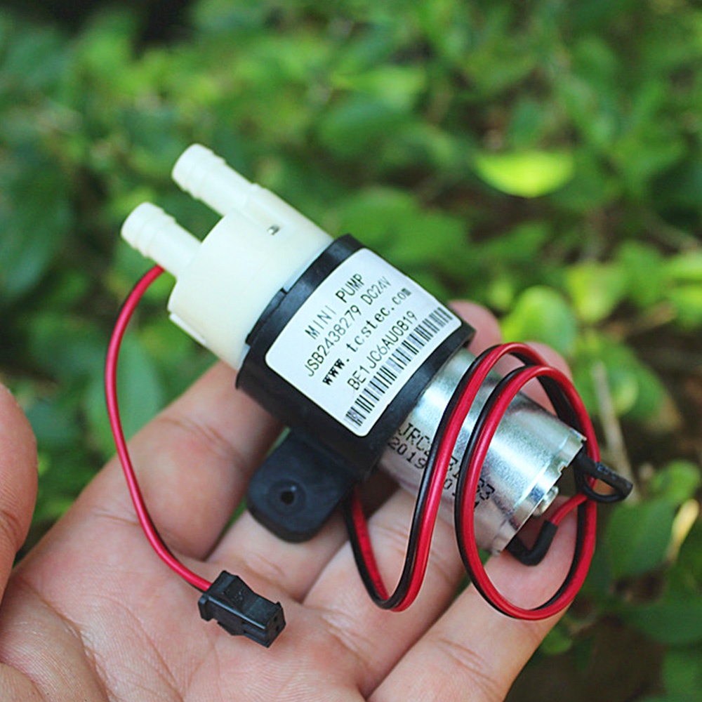 DC 24V Micro Diaphragm Pump 370 Motor Self-priming Pump Low Noise Large ...