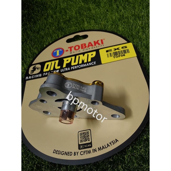 TOBAKI OIL PUMP RACING EX5 HIGH POWER EX5 DREAM OIL PUMP RACING TOBAKI ...