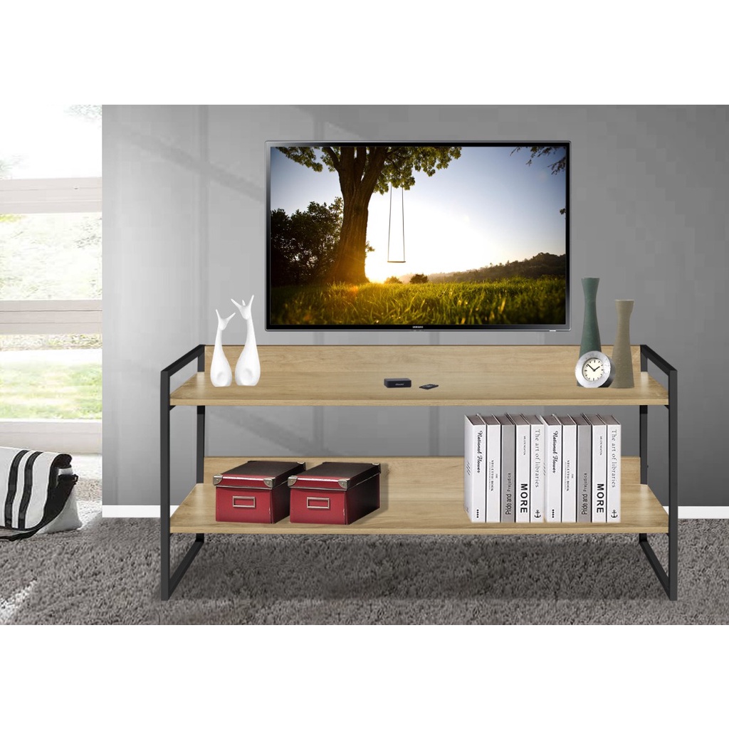 【🔥Clearance】120CM Tv Cabinet Almari Tv rak tv kayu Rak TV TvConsole Tv ...