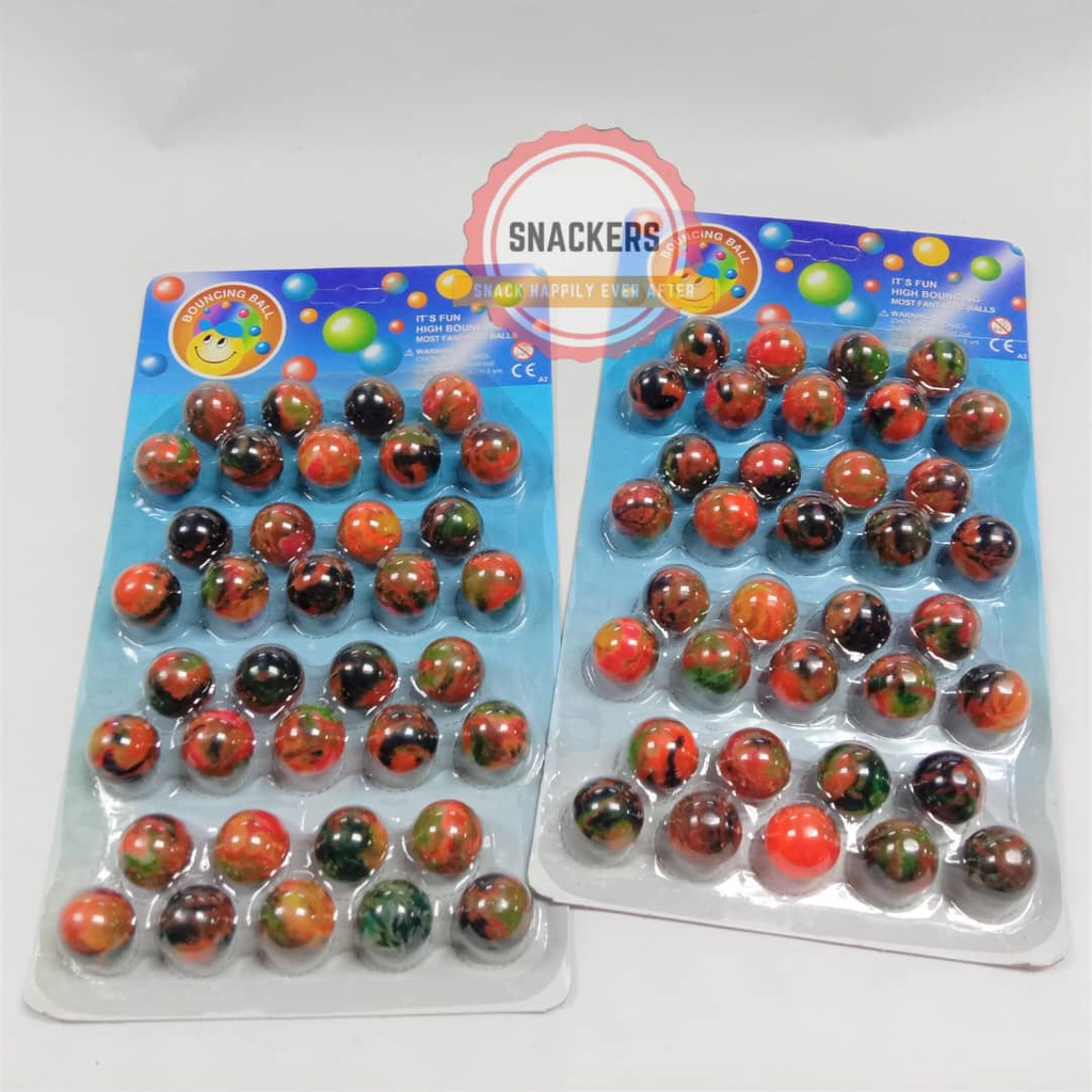 💥Ready Stock💥 36Pcs Crazy Bouncy Ball Bouncing Ball Colorful Rubber ...