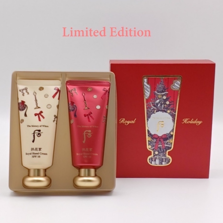 [The history of Whoo] Gongjinhyang Royal Hand Cream Special Set#wrinkle ...