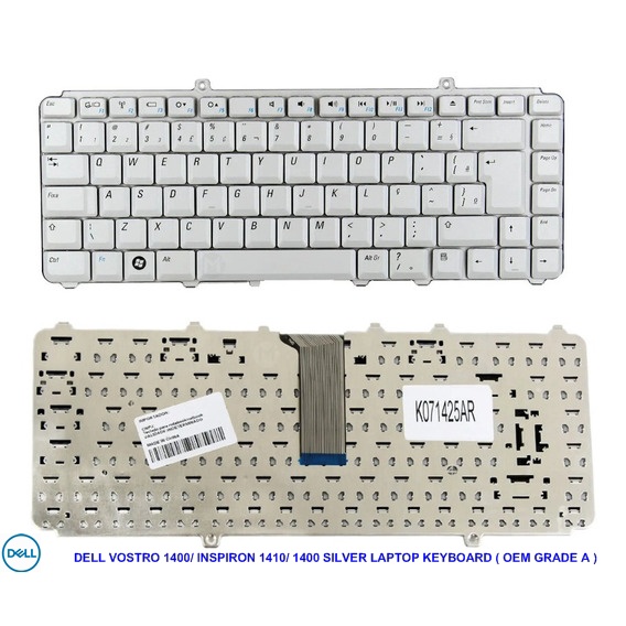 DELL VOSTRO 1400 / INSPIRON 1410/ 1400/ INSPIRON 1545 ( BLACK / SILVER ...