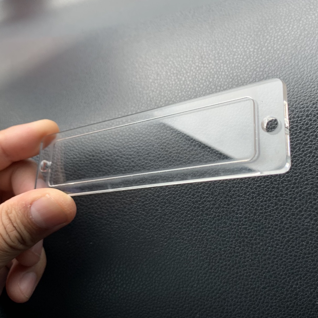 Touch N Go TNG RFID Barcode Sticker Acrylic Holder with Free Stick On ...
