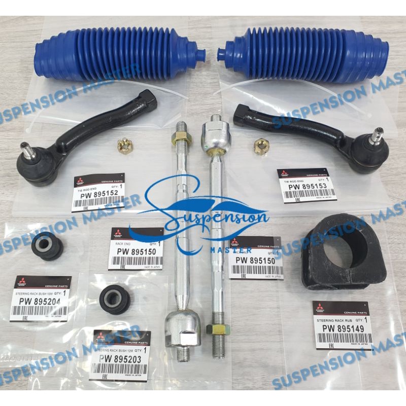 9 IN 1 SET - TIE ROD END/RACK END/STEERING RACK COVER/STEERING RACK ...