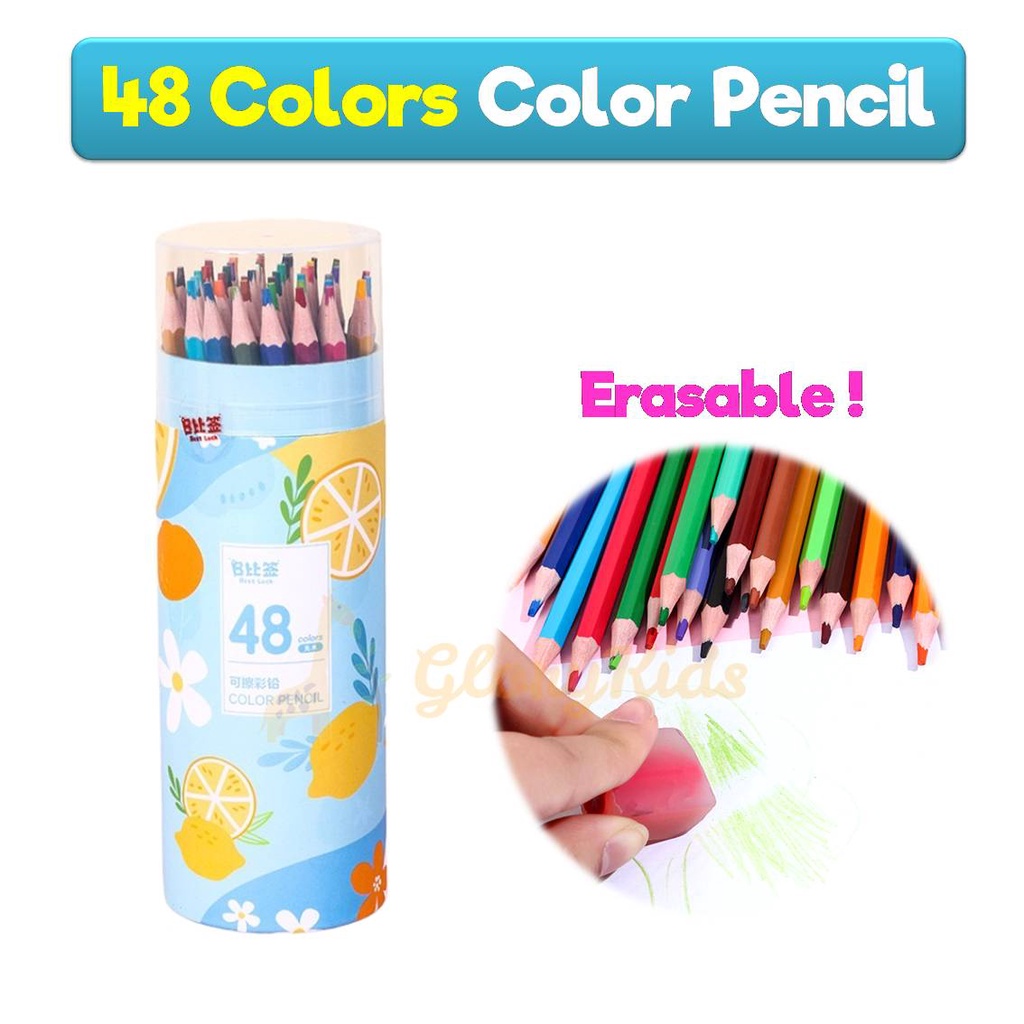 Jumbo Triangle Colour Pencil | Erasable Color Pencil Kids | Pensil ...